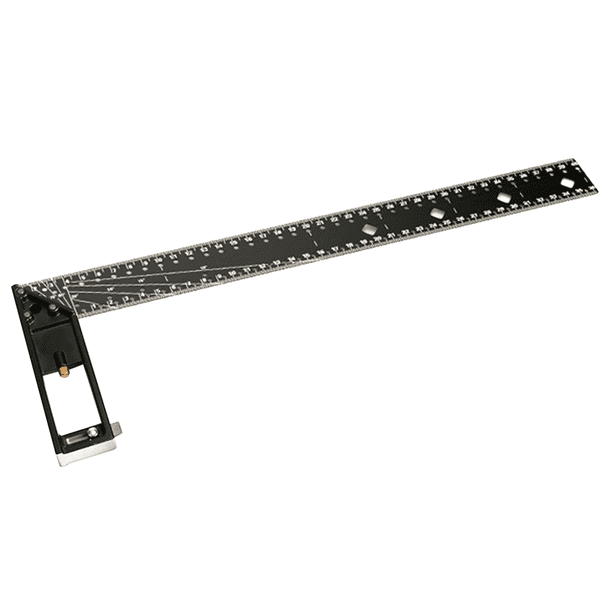 Regla de Ángulo Recto Multifuncional Regla de Ángulo de Orificio de 45/ ...