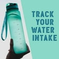 Live Infinitely Gym Water Bottle, 34oz, Time Marker, Fruit Infuser ...