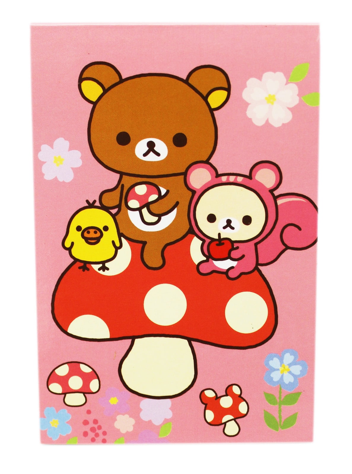 Rilakkuma Pink Cover Notepad (30 Sheets) - Walmart.com