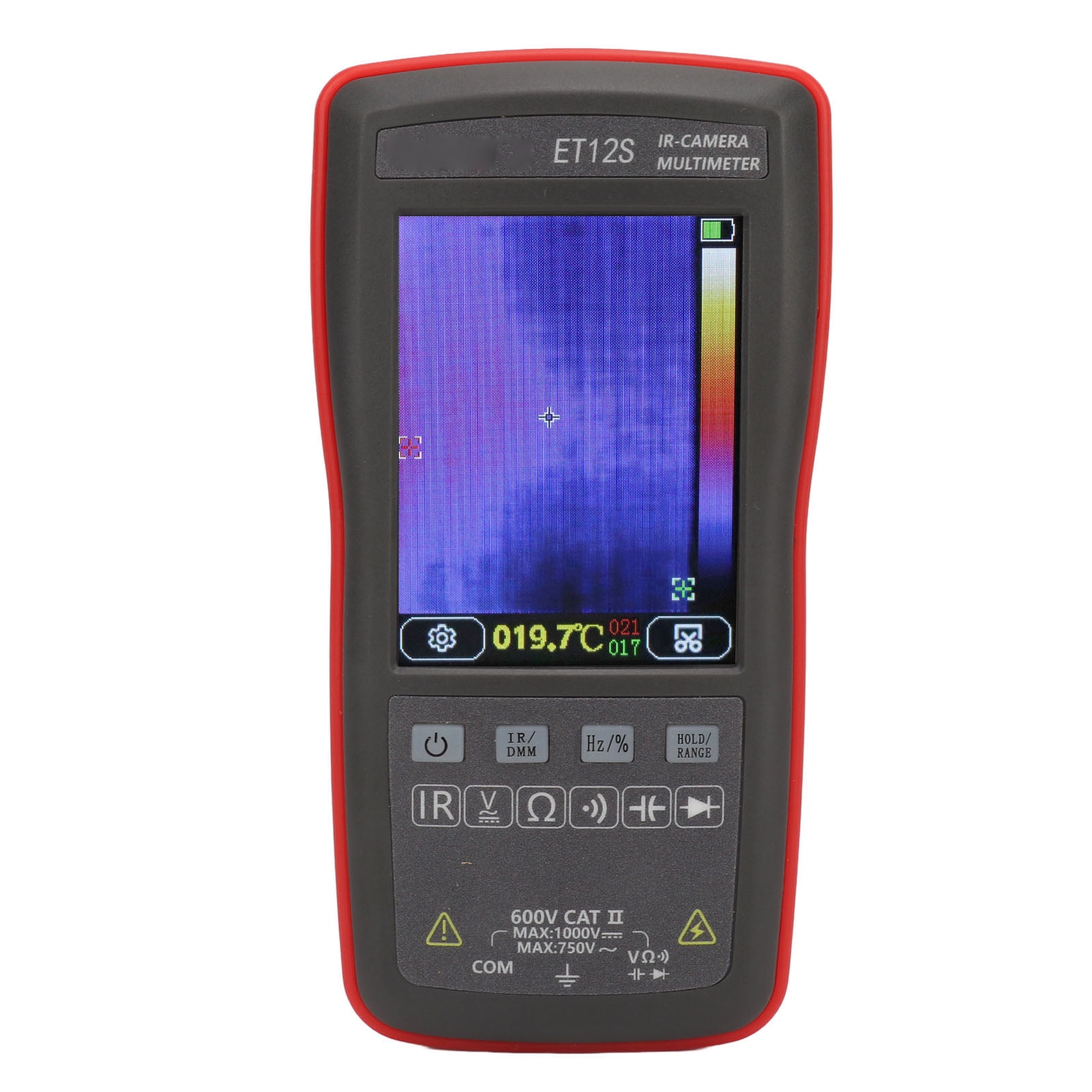 Thermal Imaging Camera, 4000 Counts 2.8 inch Resistive Touch Screen PC ...