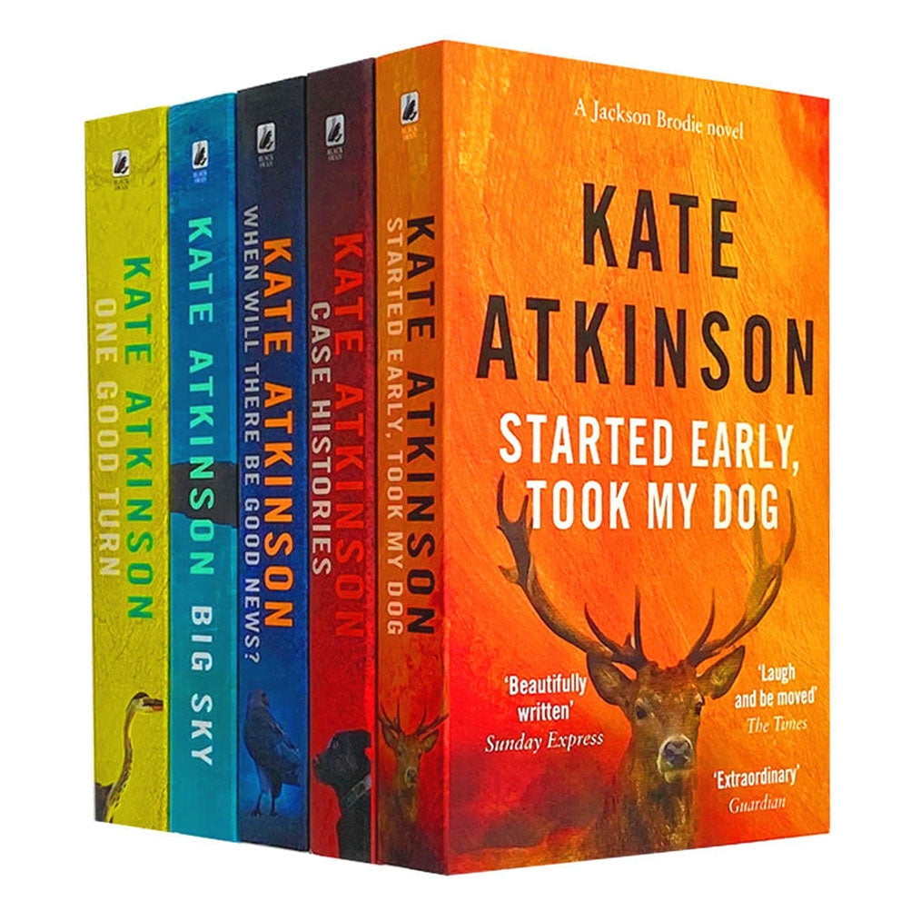 Kate Atkinson 5 Book Set Collection, A Jackson Brodie Novel, Started ...