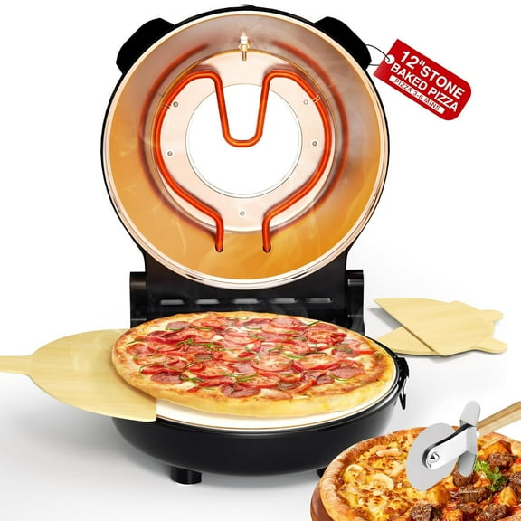 Piezano Pizza Oven & Grill Indoor Pizza Maker Machine Pizza Cooker 12 ...