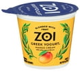 Zoi Greek Blended Mango Cream Yogurt, Net WT 6oz - Walmart.com