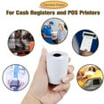 "SJPACK Thermal Printer Paper 2-1/4"" x 85', 50 Rolls Cash Register ...