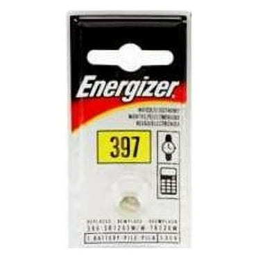 Energizer 371 Silver Oxide Button Battery, 371 cell (1 Pack) - Walmart.com