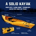 Tucktec 10' PRO Foldable Kayaks - Full Size Dark Yellow Folding Kayak ...