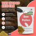 Snout and Shell Bee Pollen Powder for Isopods, 2.5 oz, USA-sourced ...