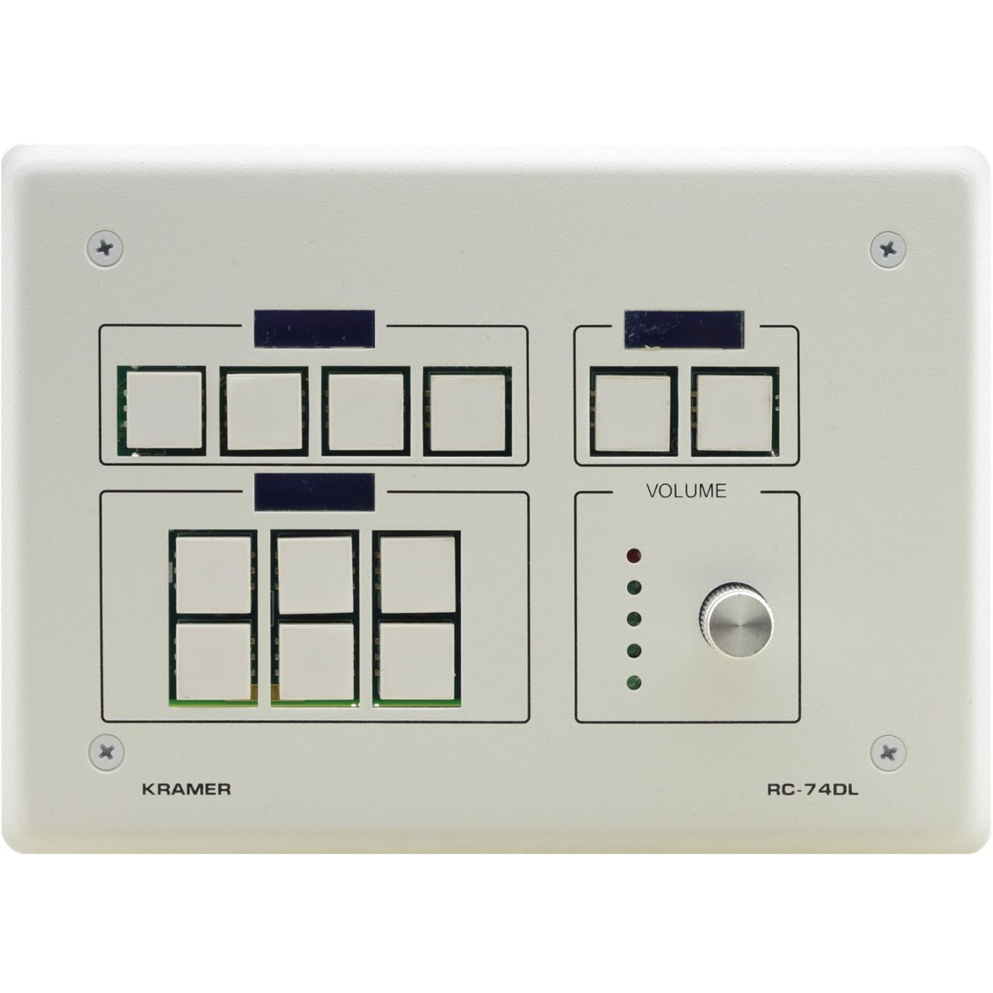 12-button Ethernet and KNET Control Keypad with Knob and Displays (US ...