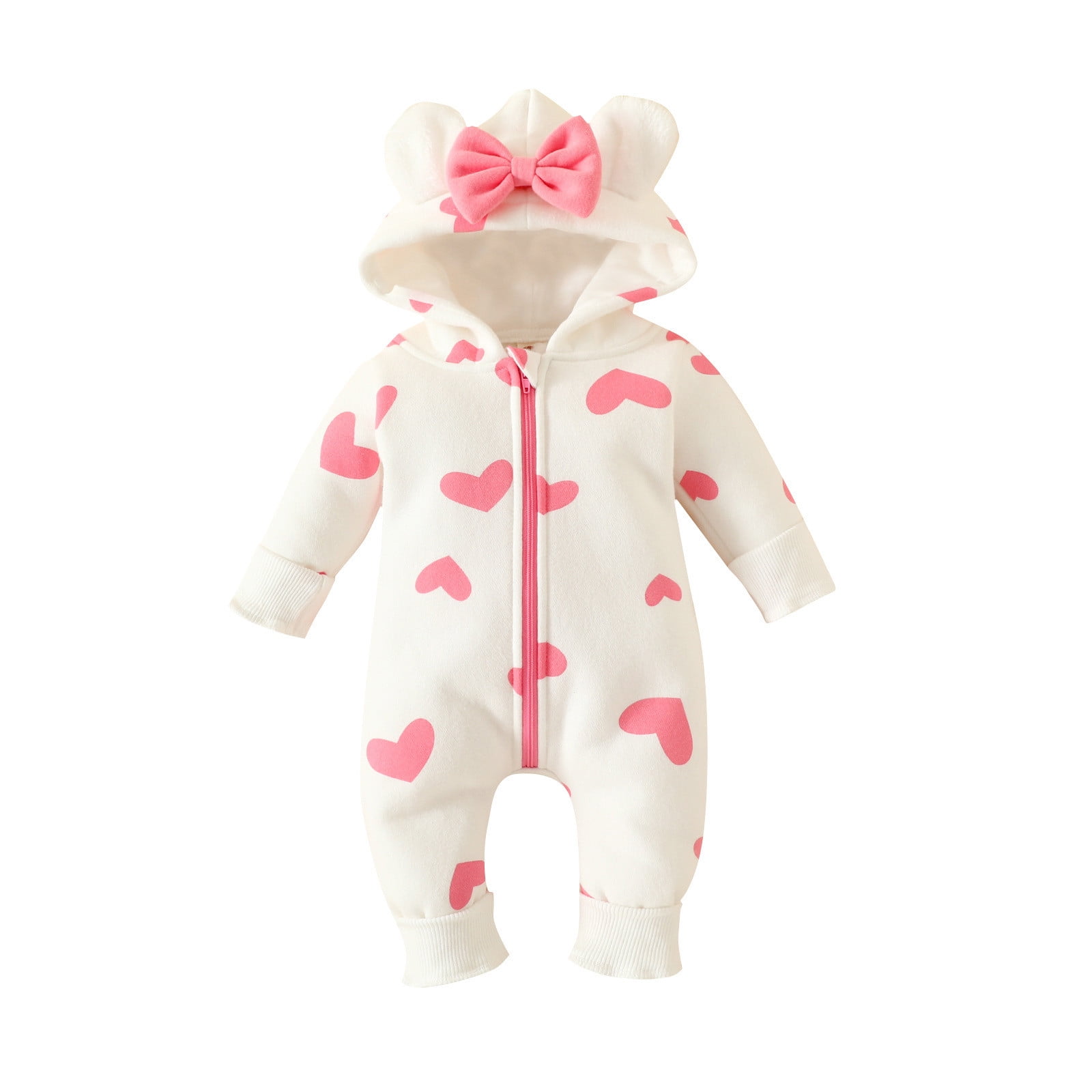 Click here for Felwors Infant Girls Long Sleeve Hearts Print Bowk... prices