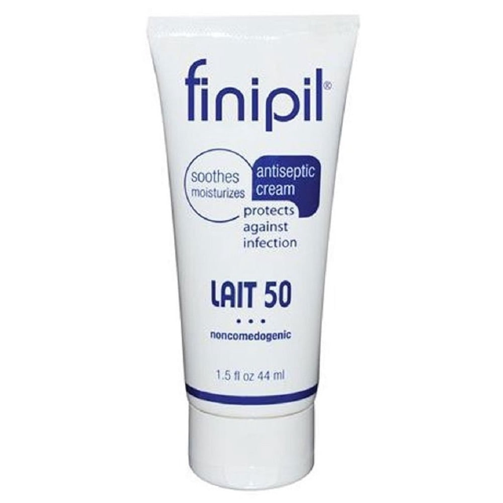 Finipil Lait 50 Antiseptic Cream, 1.5 fl oz, 44 ml - Walmart.com ...