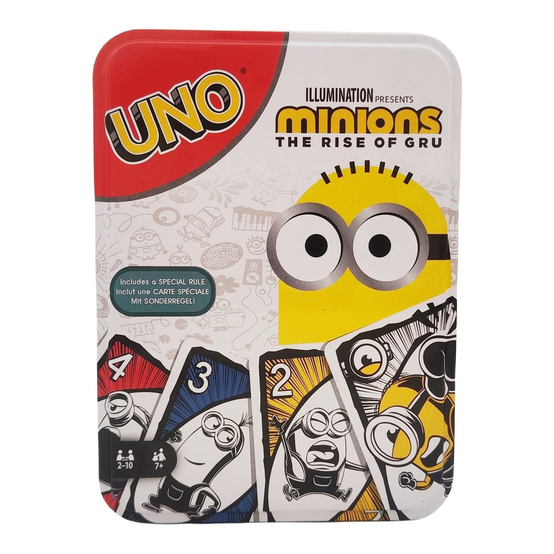 UNO Featuring Illumination's Minions: the Rise of Gru, juego de cartas ...