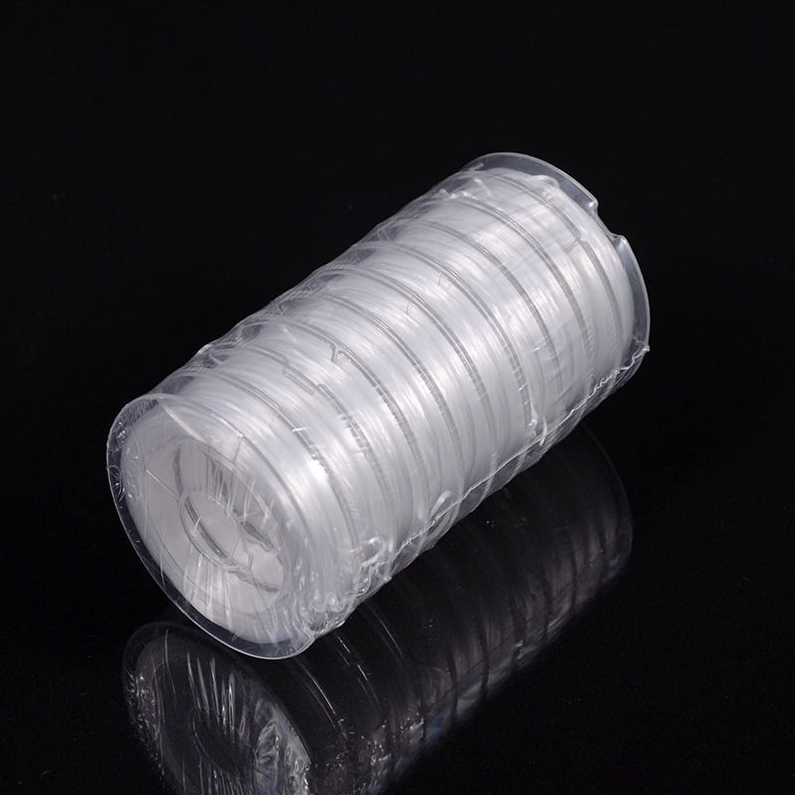 Línea elástica de 10 metros, línea elástica de seda plana con cuentas ...