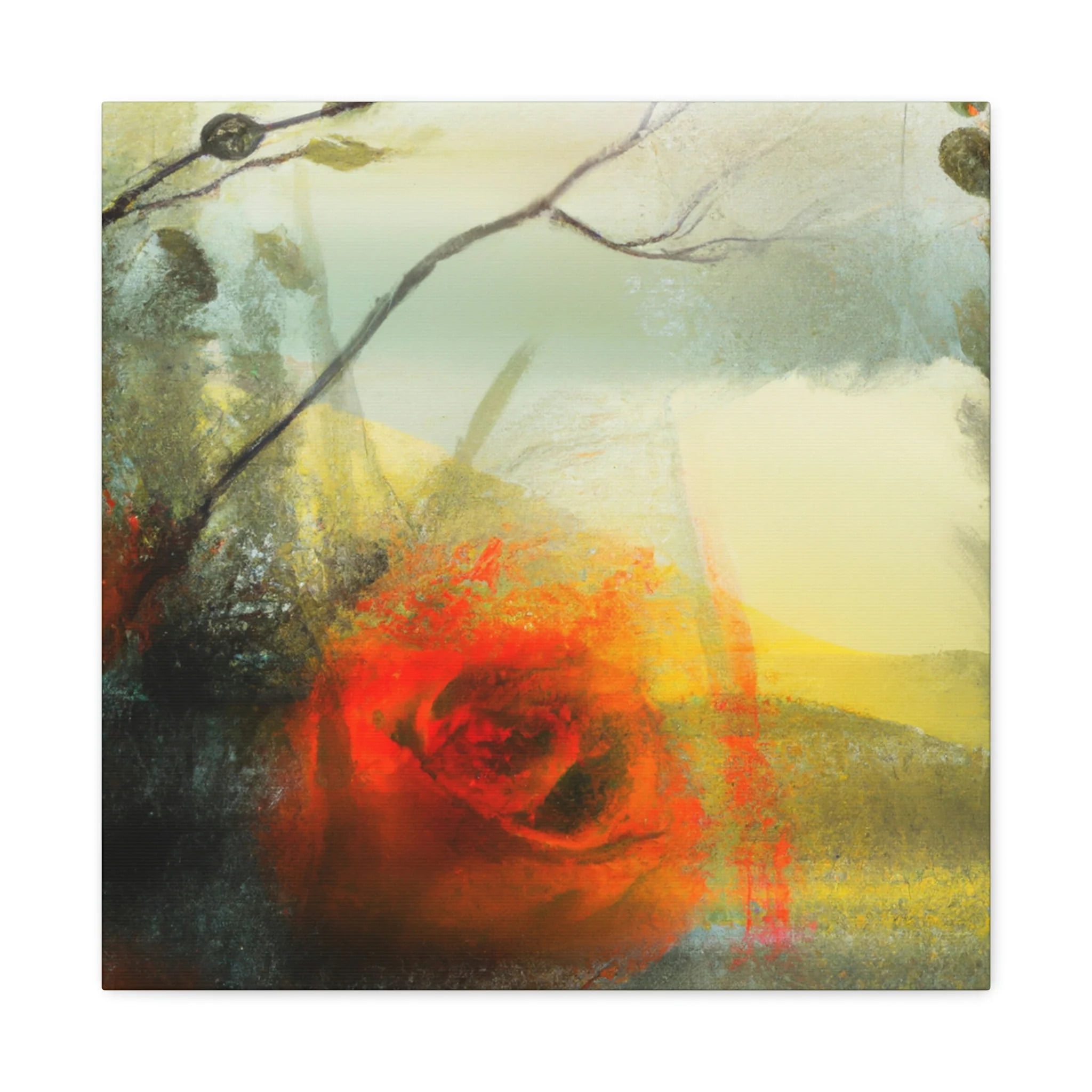 Rose's Endless Bloom - Canvas - Walmart.com