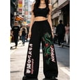 Baggy Sweatpants Y2k Graphic Sweatpants Men Gothic Design Breathable ...