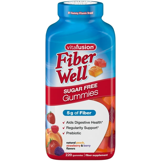 Vitafusion Fiber Well Gummy Vitamins, 220 ct - Walmart.com