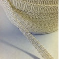 19 yds 5/8 Ivory White Scroll Gimp Trim shade Sewing Upholstery Crafts ...