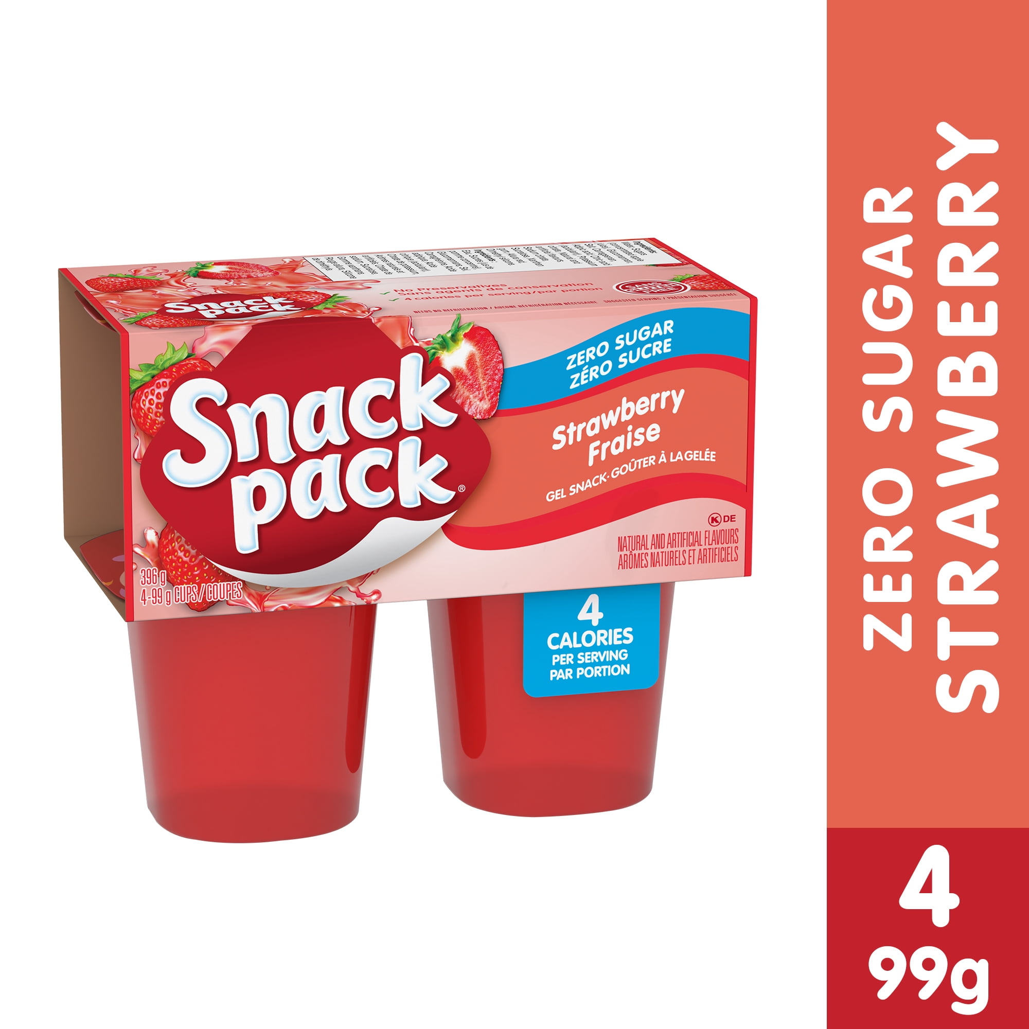 Click here for Snack Pack Juicy Gels Reduced Sugar Strawberry Fru... prices