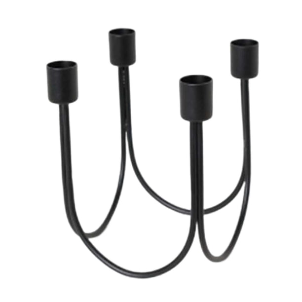 Candelabros de Metal de 4 Brazos Candelabros Candelabros Soporte de ...