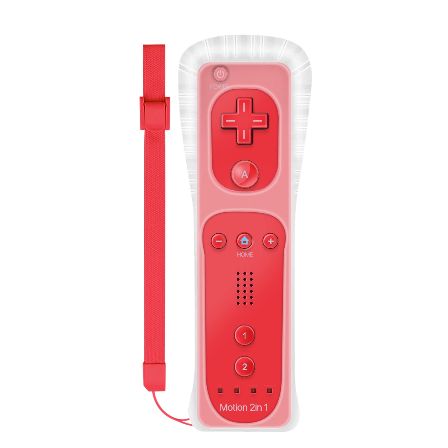 Wireless Remote Wiimote Control Controller + Silicone Case Sleeve Skin ...