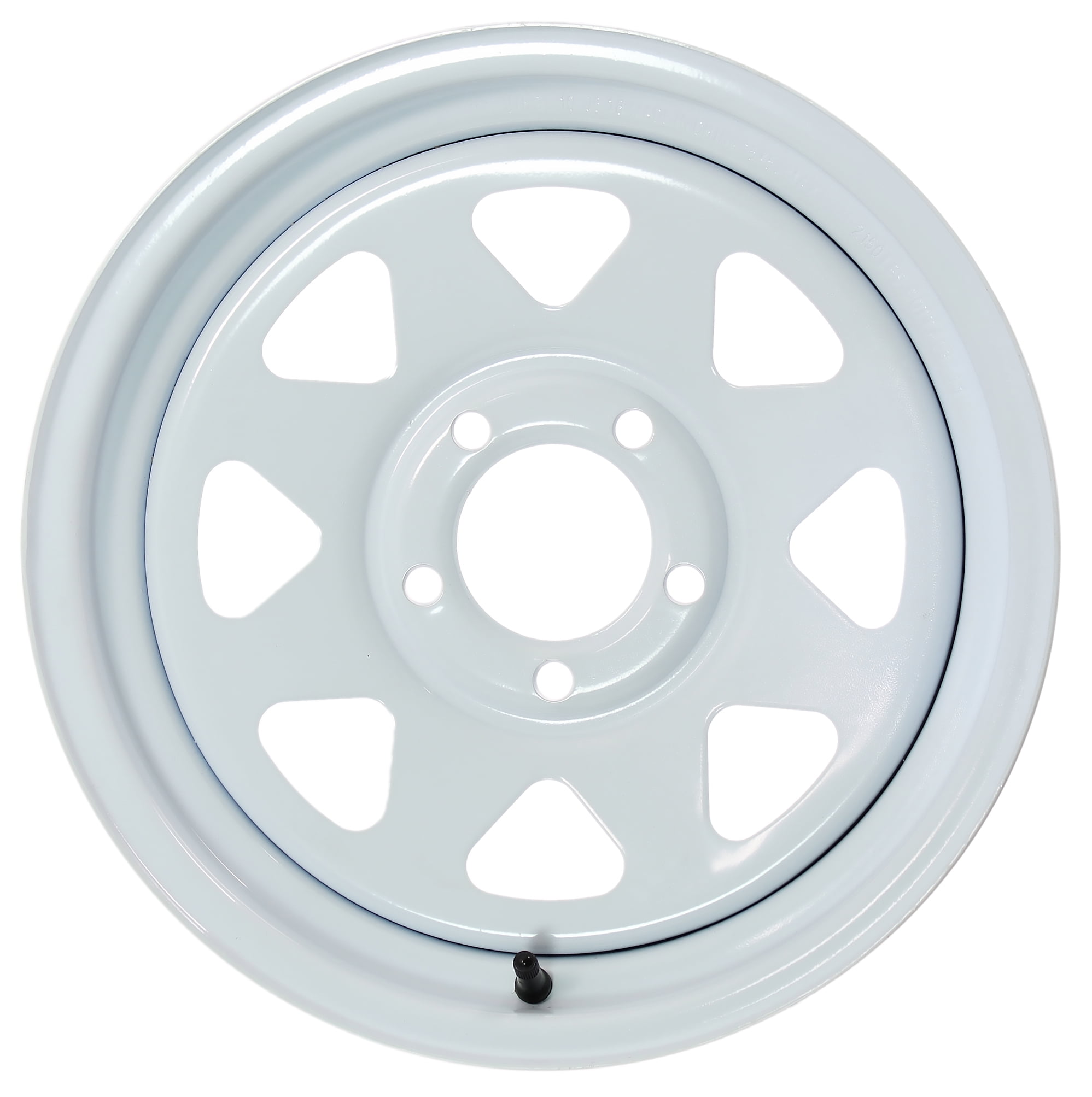 San Diego Mall 2 Pk ECustomrim Trailer Rim 15 In White Spoke Wheel San Diego Mall 2 Pk ECustomrim Trailer Rim 15 In White Spoke Wheel