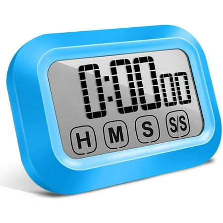 Digital Kitchen Timer for Cooking Touch Screen, Magnetic Countdown ...