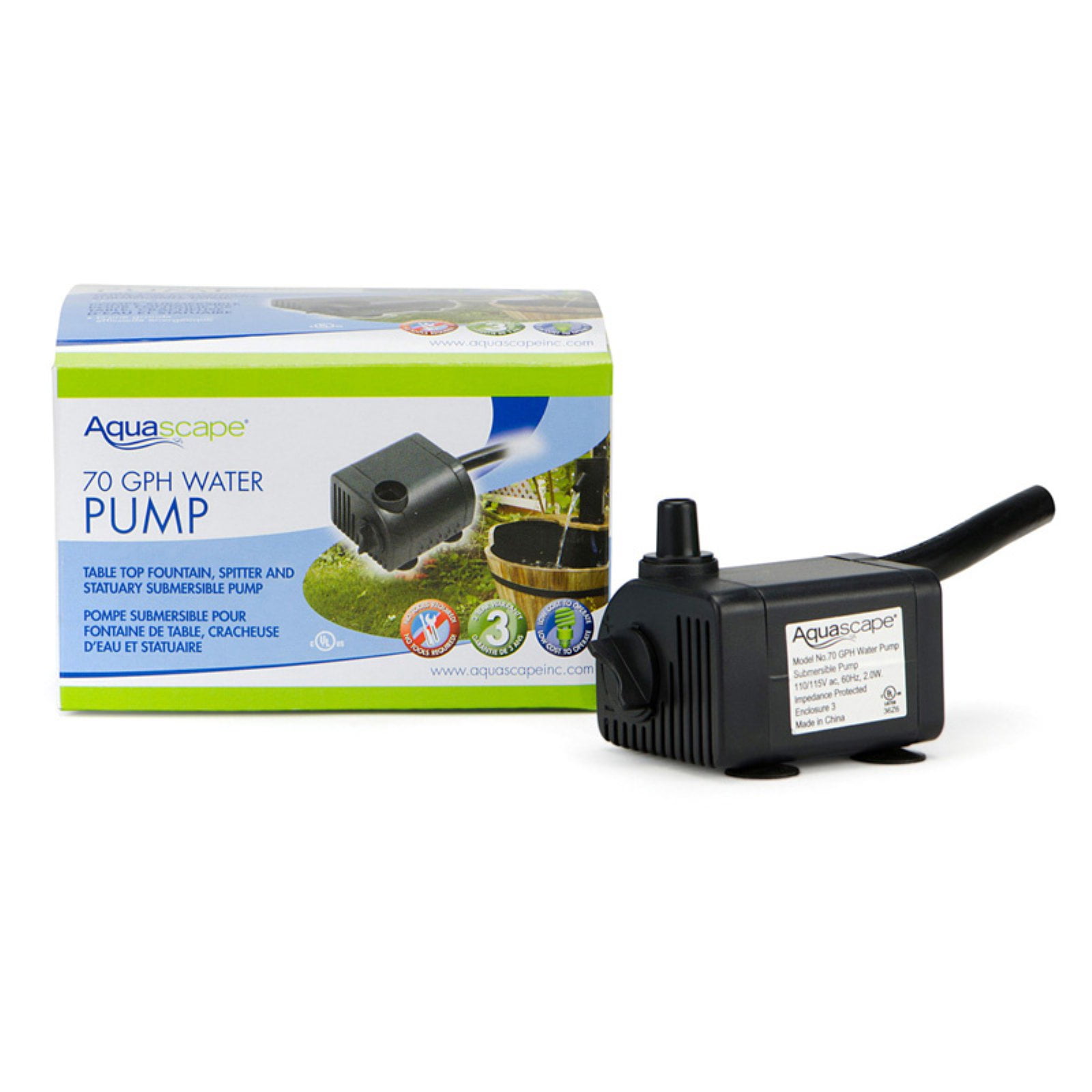 Aquascape Statuary and Fountain Water Pump - Walmart.com