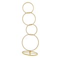 BLESIYA Backdrop Stand Aisle Decor 4 Tiers Metal Circle Wedding Arch ...