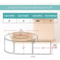 Industrial thermal transfer labels, 23 inches, 3-inch core, each roll ...