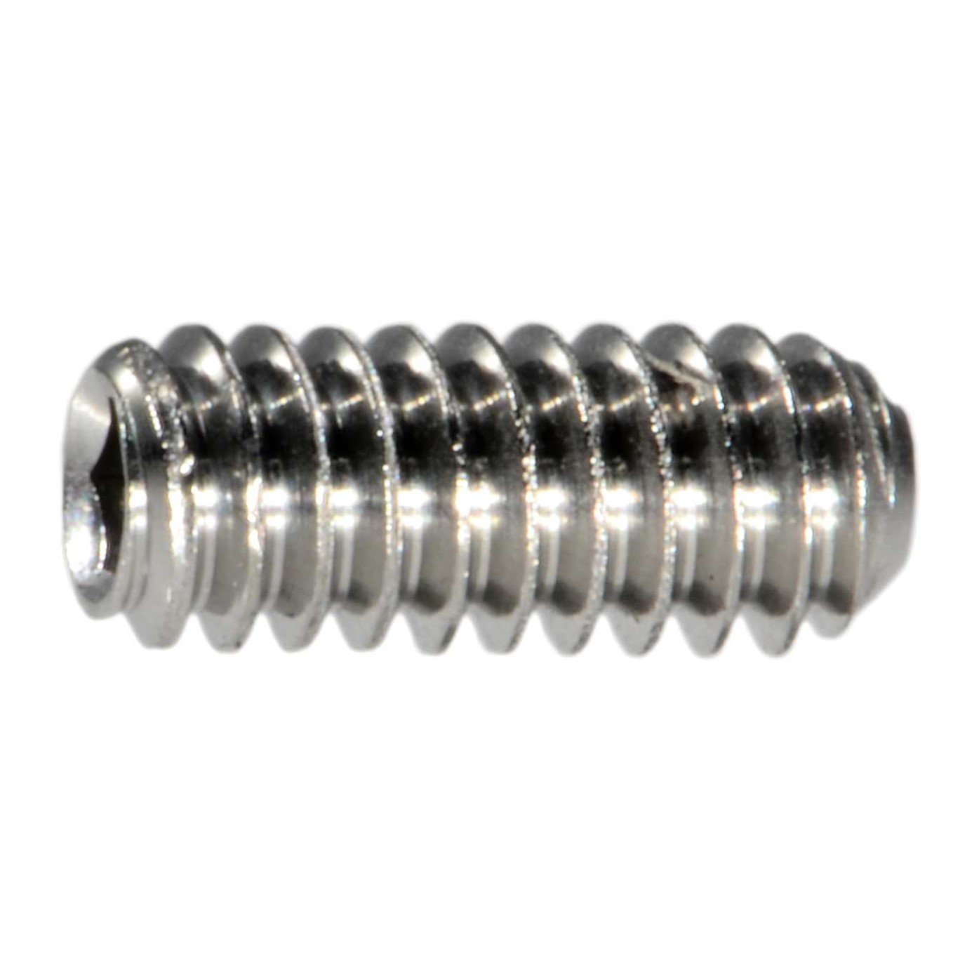  3 48 X 1 4 18 8 Stainless Hex Socket Headless Set Screws 15 Pcs
