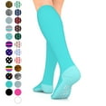 Go2 Fashion Compression Socks for Women 15-20 mmHg Athletic Running ...