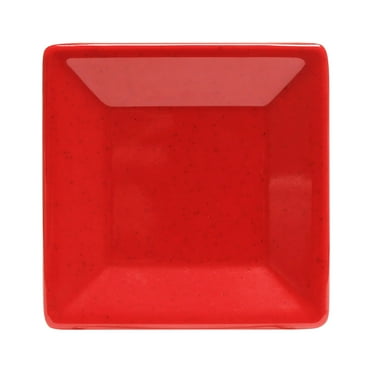 Gourmet Art 4-Piece 6 Inch Melamine Plates, Appetizer/Dessert Serving ...
