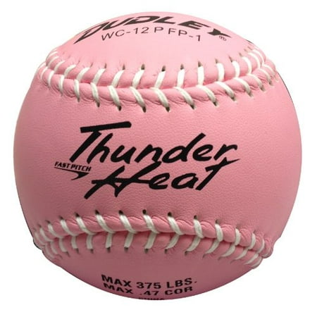 Dudley Pink with White Stitching 12" Non-Association Thunder Heat ...