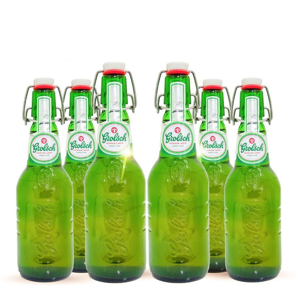 Six Pack Cerveza Holandesa Grolsch Swingtop 450ml C/u Grolsch Pilsner ...