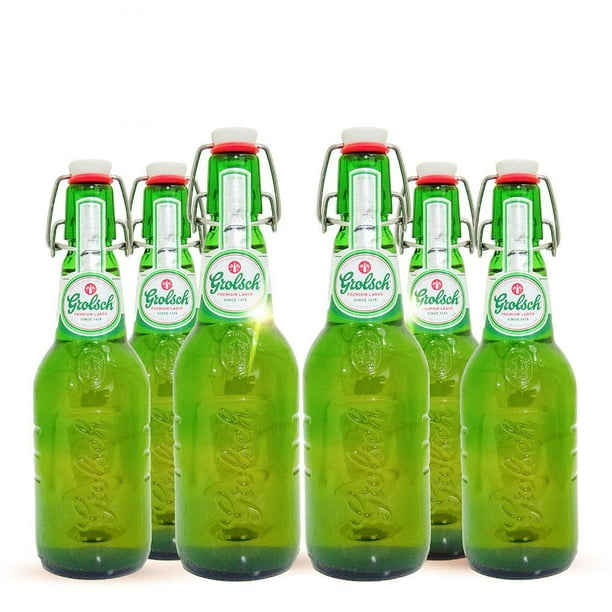Six Pack Cerveza Holandesa Grolsch Swingtop 450ml C/u Grolsch Pilsner ...