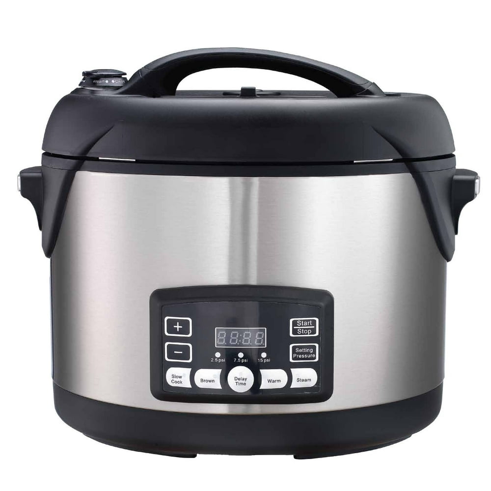 Big Boss 1300-Watt Stainless Steel Oval Pressure Cooker, 8.5-Quart ...