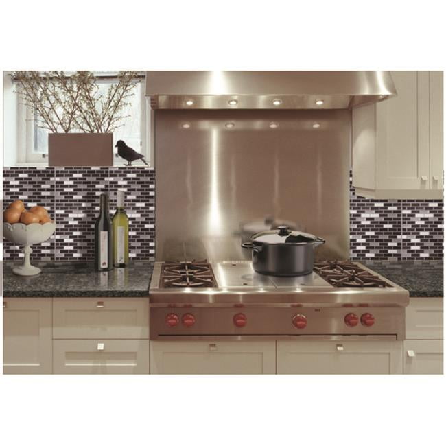 Magic Gel Wall Tile Spectrum Metallic Mosaic - Walmart.com