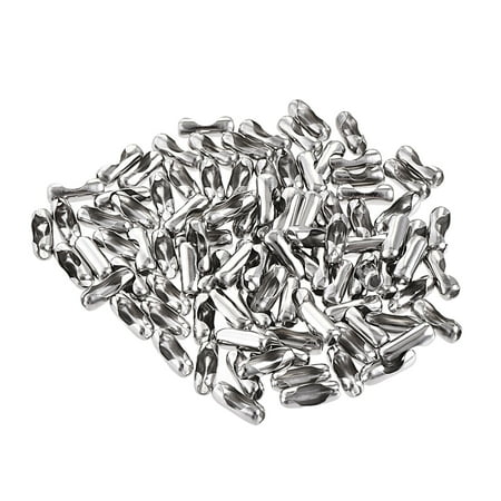 Chaîne à Billes Connecteur 3mm Chaîne à Billes Fermoir Ondulation Clips ...