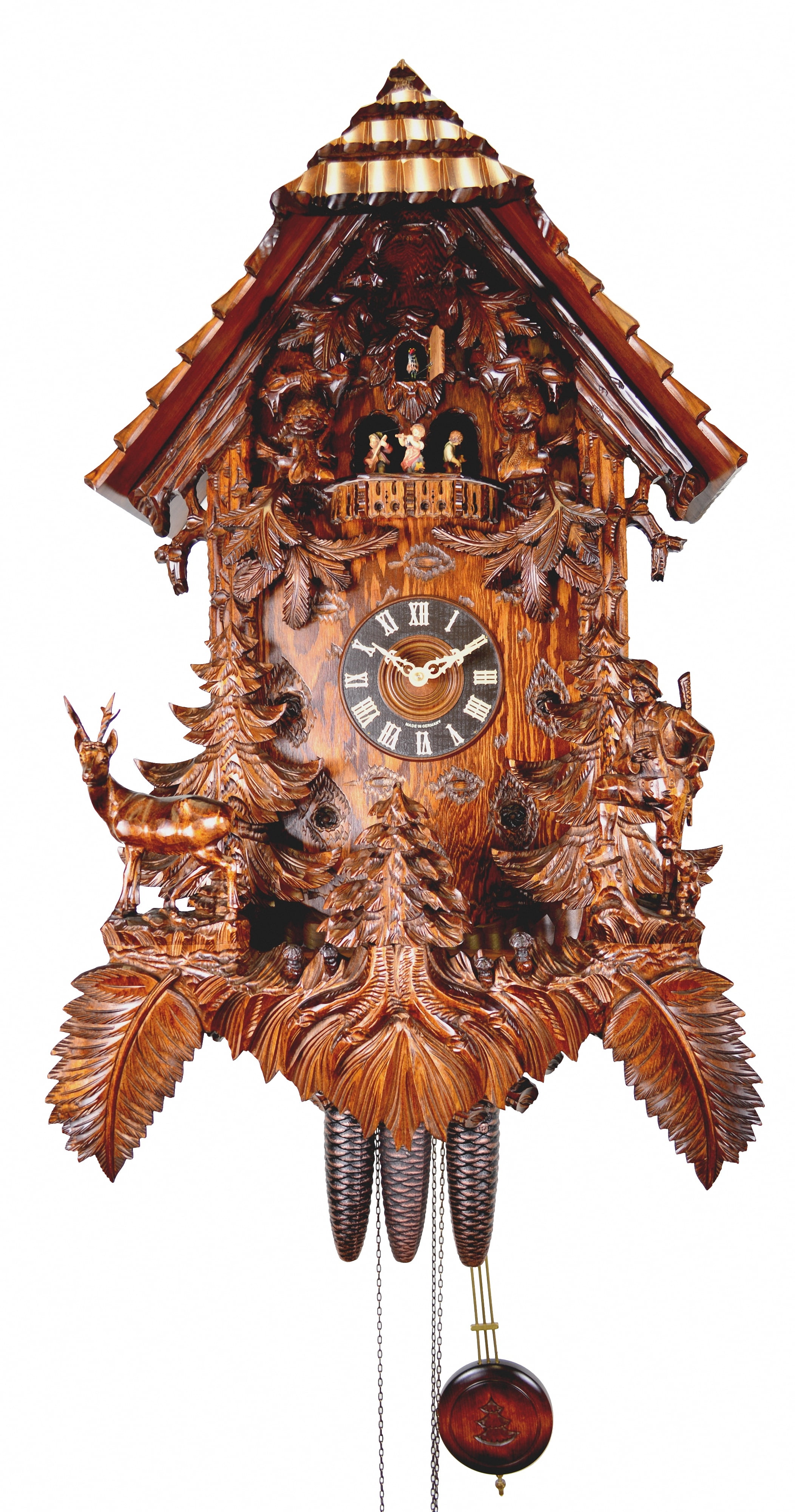 Cuckoo Clock Hunter, Chamois, Deer - Walmart.com
