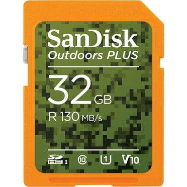 SanDisk Ultra PLUS - Flash memory card - 32 GB - UHS Class 1 / Class10 - SDHC UHS-I - Walmart.com