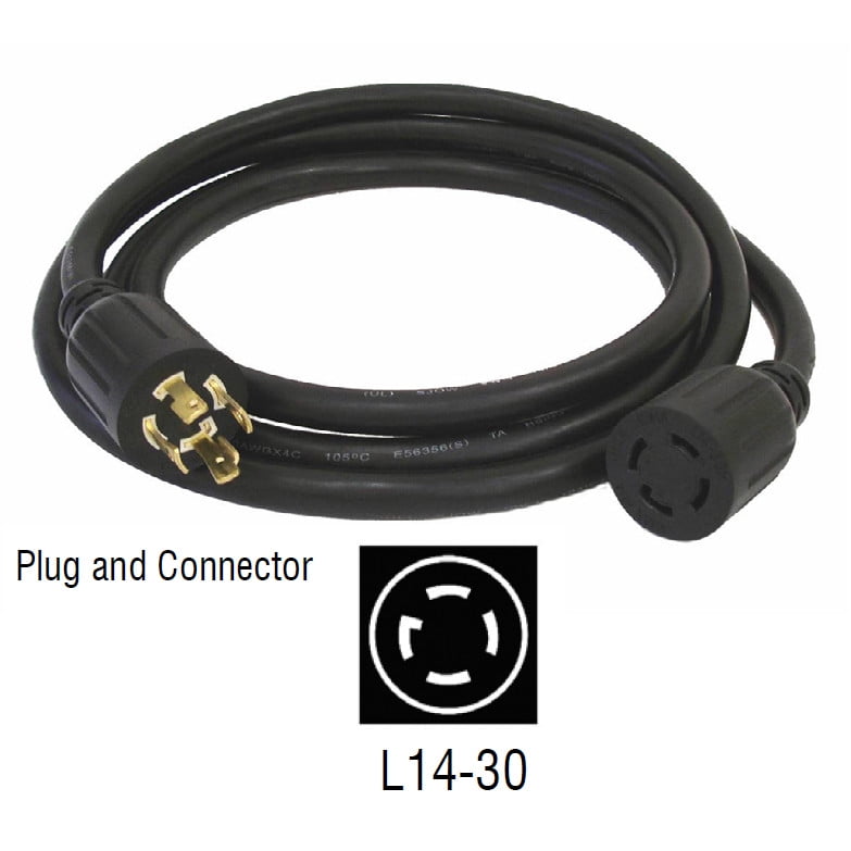 Generac 6329 - Generator Cord, 50 ft., 30 Amp - Walmart.com - Walmart.com