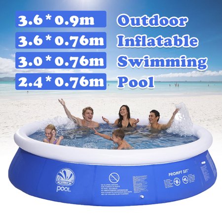 HALLOLURE 10'/12' Inflatable Swimming Pools, Inflatable Kiddie Pools ...