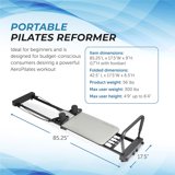 Stamina AeroPilates 287 Foldable Pilates Reformer, Core Body ...