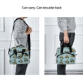 ALAZA Cute Turtle Camera Insulated Lunch Box Large Reusable Cooler Bag ...