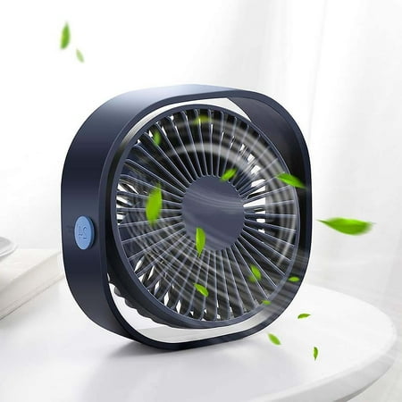Personal Portable Fan, Desk Fan With 3 Speeds, Powered By Usb | Walmart ...