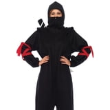 Girls' 2 PC. Ninja Kigarumi Cozy Funsie Pajama Hoodie - Walmart.com