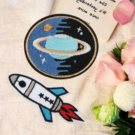 Handmade Sewing Patch Diy Embroidery Patch 6Pcs DIY Handmade Planet ...