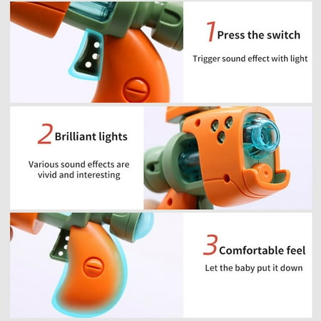 Baby Pistol Small Pistol Toys Small Pistol Simulation Gun Sound Light ...