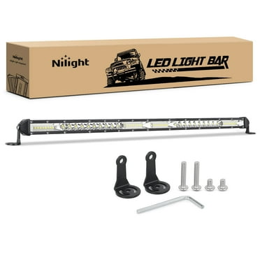 Nilight 20 inch 126W Spot Flood Combo LED Light Bars off Road Driving ...