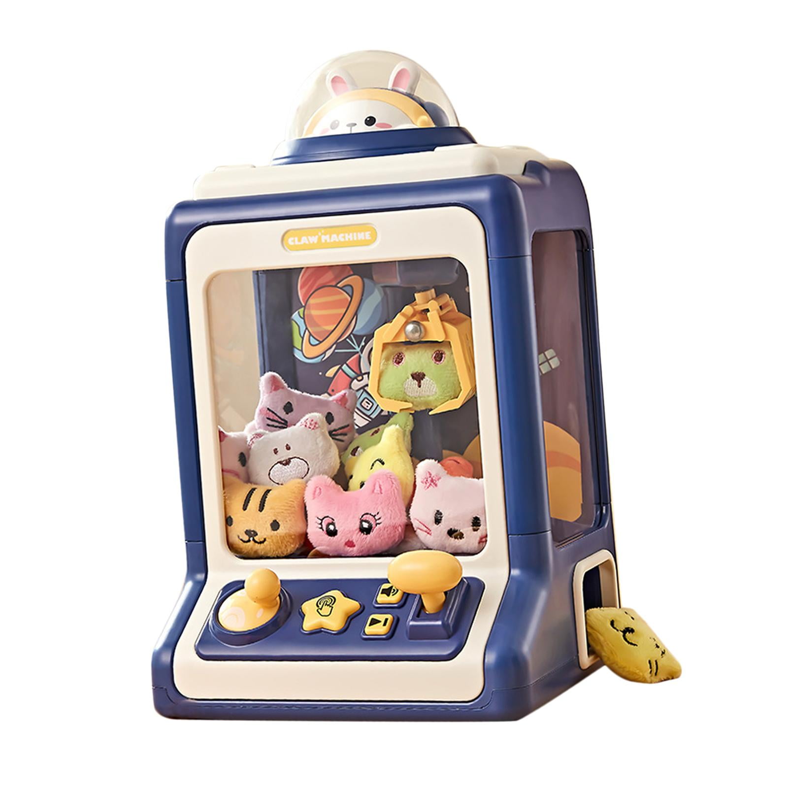 Manual Claw Machine Toy with 10 Dolls,Girl Grab doll Clip with 10 Balls ...