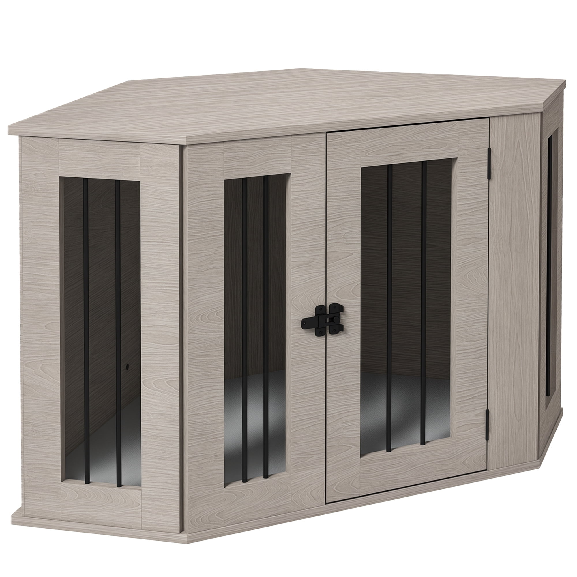 Click here for Pawhut Dog Crate Furniture  41 Inch Corner Design... prices